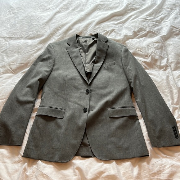 Uniqlo | Suits & Blazers | Uniqlo Stretch Wool Slim Fit Suit Jacket ...